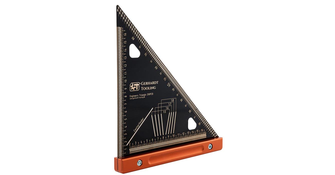 Gerhardt Engineers Triangle 200PCB derékszög | Épfa - Építsünk együtt