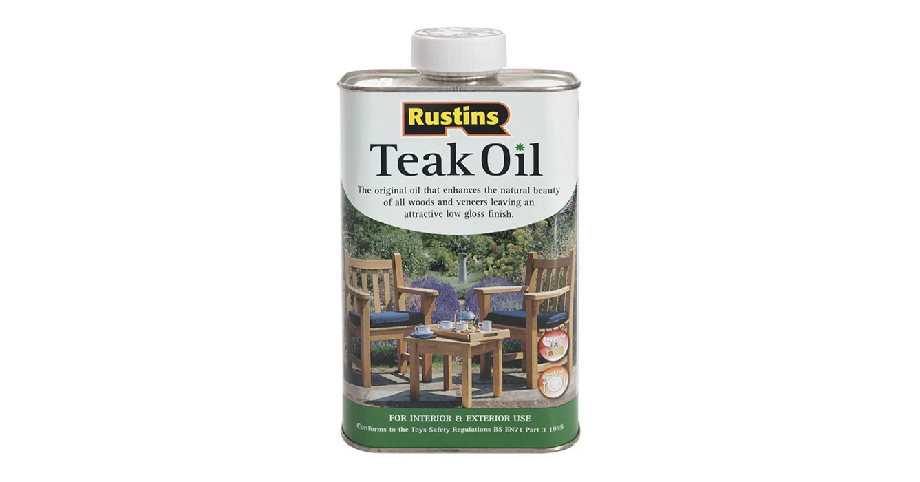 Rustins Teak olaj 1 liter | Épfa - Építsünk együtt