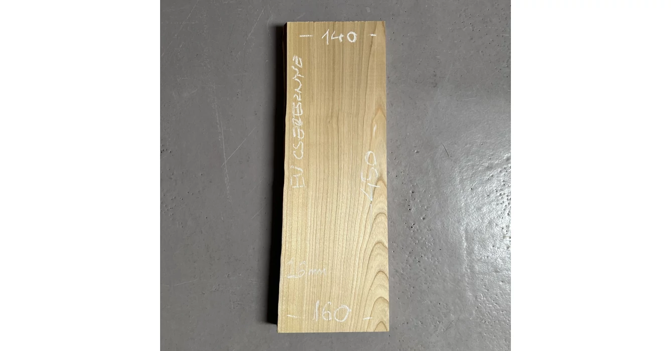 Európai cseresznye hobbi faanyag 26 x 140-160 x 450 mm CSER001 | Épfa ...